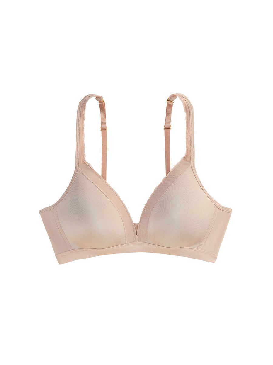 Erika Wire-free Bra, Petite, Lightly Padded, Smooth Cup, T-Shirt Bra