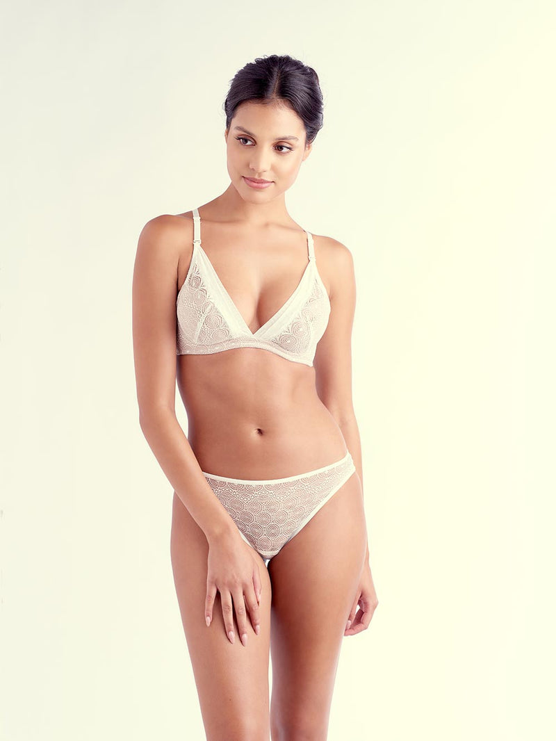 Jennifer Lace Bralette, Petite, Removable Padding, Light Push-Up, Lace